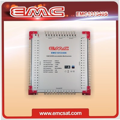 No signal loss SMATV multiswitch 13 inputs 40 outputs cascade multiswitch  can work normally in rainy days
