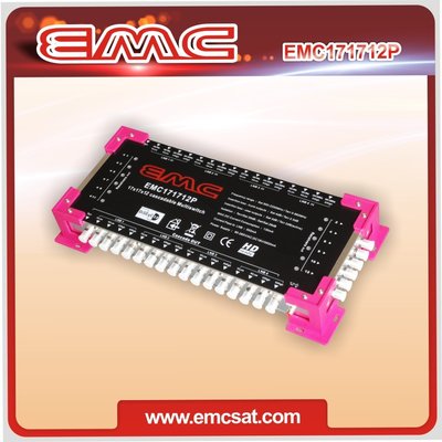 Satellite multiswitch no signal loss easy installation 17 inputs 12 outputs cascade multiswitch