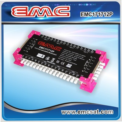 Satellite multiswitch no signal loss easy installation 17 inputs 12 outputs cascade multiswitch