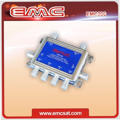 Zinc die cast housing factory direct good quality 2 inputs 6 outputs terminal multiswitch