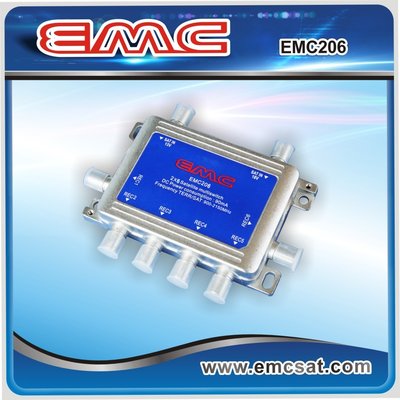 Zinc die cast housing factory direct good quality 2 inputs 6 outputs terminal multiswitch
