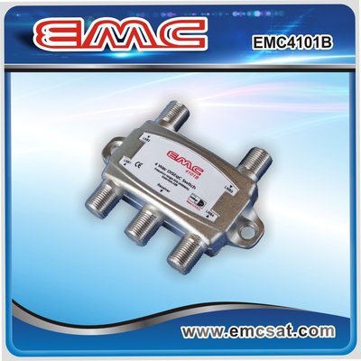 Factory direct good quality  high gain  DiSEqC switch 4 in 1 out   4X1 DiSEqC switch