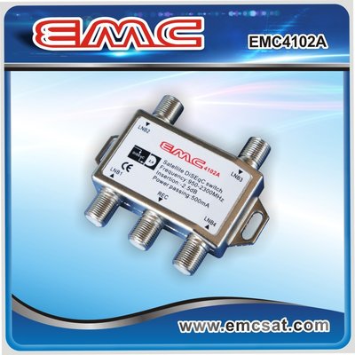 Low loss high gain good quality factory direct  DiSEqC switch 4 in 1 out   4X1 DiSEqC switch