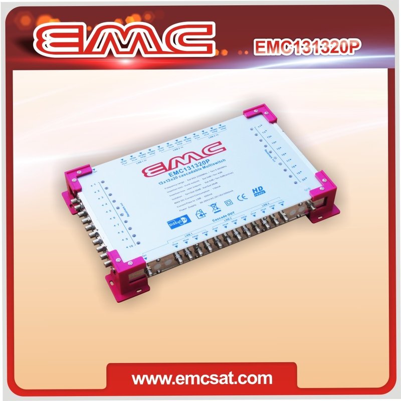 Satellite multiswitch no signal loss easy installation 13 inputs 20 outputs cascade multiswitch