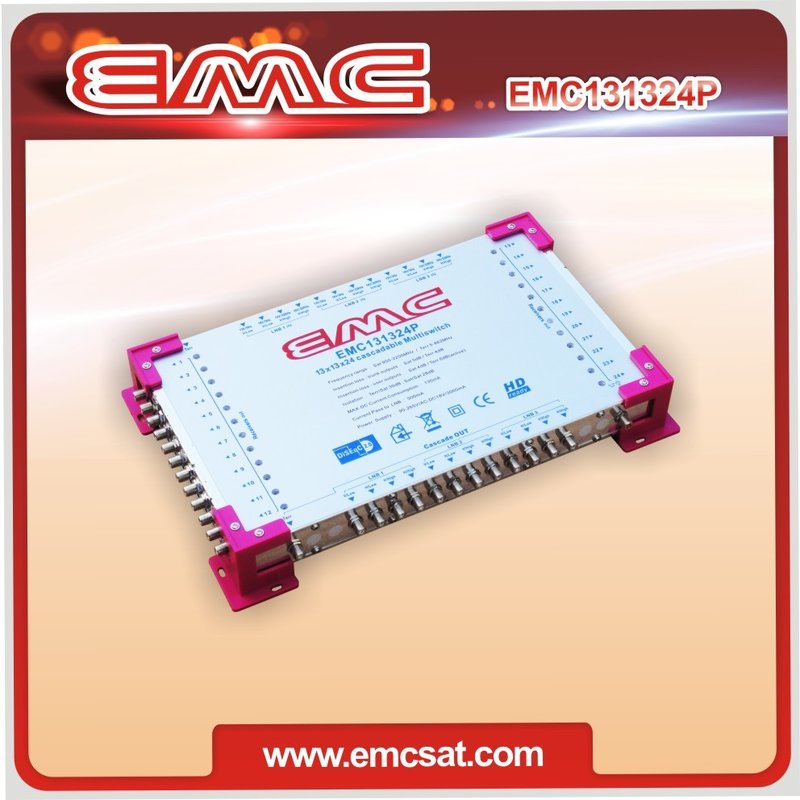 Satellite multiswitch no signal loss easy installation 13 inputs 24 outputs cascade multiswitch