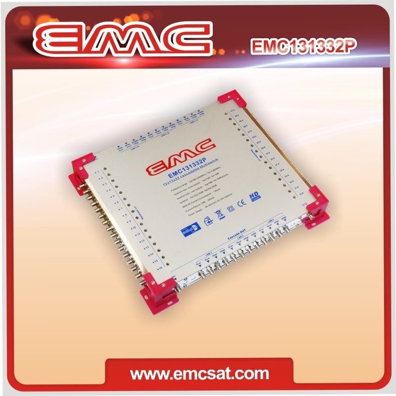 Satellite multiswitch no signal loss easy installation 13 inputs 32 outputs cascade multiswitch