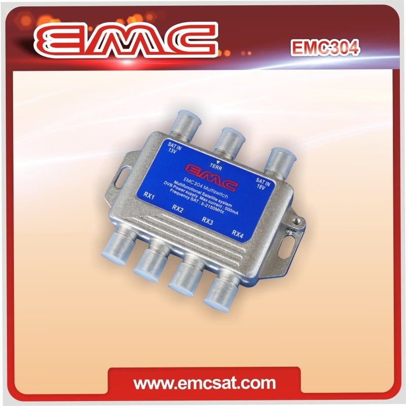 Factory direct good quality easy installation 3 inputs 4 outputs terminal multiswitch