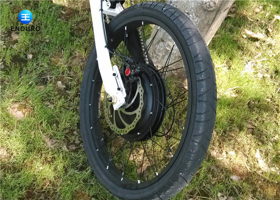 24 Inch 55kmph Aluminum Alloy Electric Enduro Bike Defiant Electric Fat Bike
