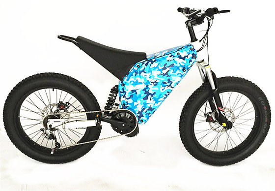BBSHD 48v 1000w electric enduro bike fat tire 24" x 4.0 tire