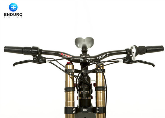 Adult Professional Full Suspension 19" Enduro E Bike Electric Powered Bicycle