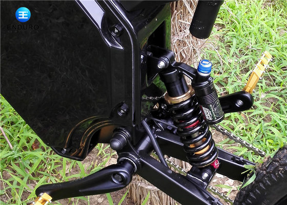 Cool 55kmph Enduro E Bike Shimano 7 Speed Freewheel Bike With LCD Display