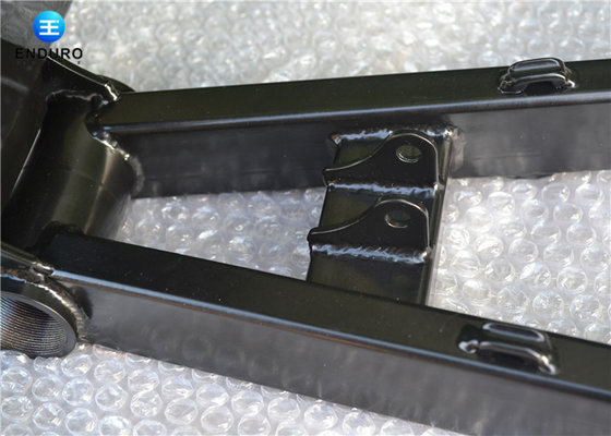 Full Suspension Steel 5000w Electric Enduro Bike Frame 135-155mm Drop Out