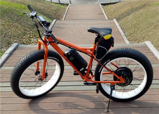 KMC Chain / CHAOYANG Tire 60kph Defiant Electric Fat Bike With LCD Display