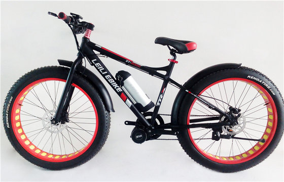 Popular 26" Electric Fat Bike Lithium Battery Electric Bike With VP Headset