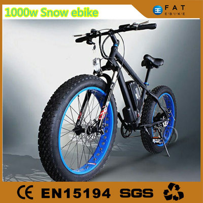 1000W Fat Mountain Bike / Fat Sand Bike 48V Aluminum Alloy Frame