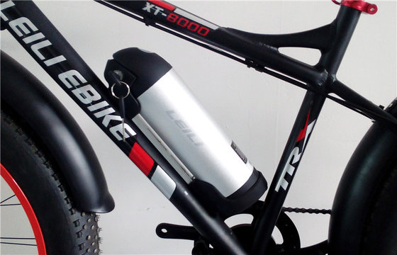 Custom Motorised Aluminum Alloy Electric Fat Bike With Shimano Disc Brakes