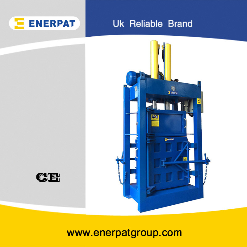 Used clothes and textile compress baler machine