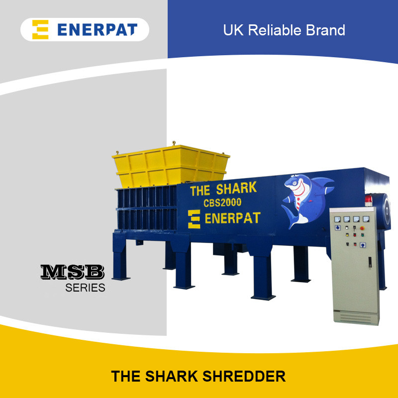 Waste mattress shredder for sale with UK design and CE