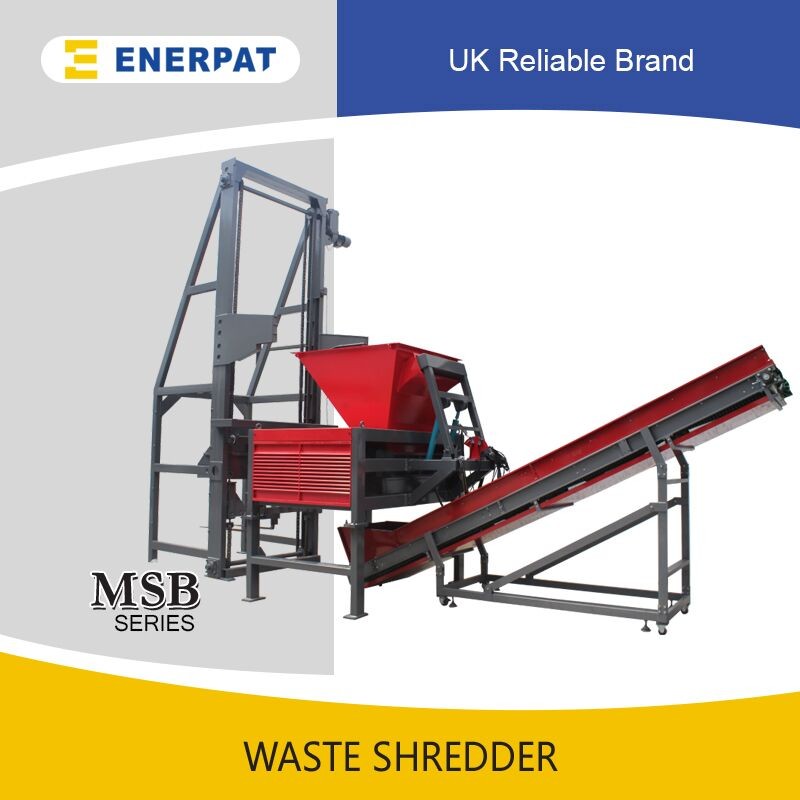 Hospital medical waste shredder for sale with UK design and CE
