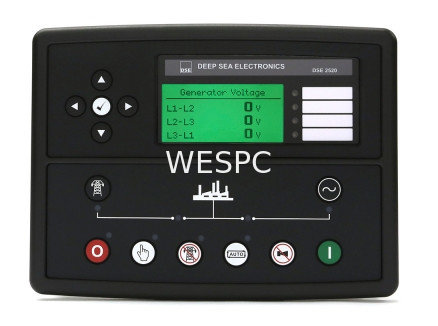DSE2520 Genset Control Module , Auto Mains Generator Set Control Panel 0.75kg supplier
