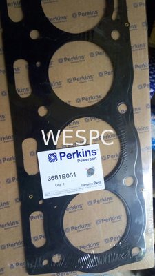 2 X 66 X 46 Cm Perkins Engine Spare Parts , Black Perkins Engine Overhaul Kits supplier