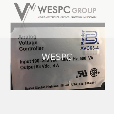 Basler AVC63-4 Voltage 190~240VAC Basler Generator Automatic Voltage Regulator AVR AVC63-4 supplier
