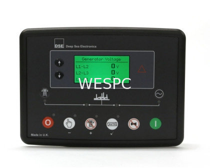Single Diesel Generator Control Panel Easy To Operate / Monitor 8.0mm Thickness supplier