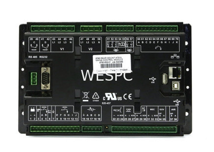 Rear Mounted Generator Automatic Transfer Switch , Single Engine Control Module supplier