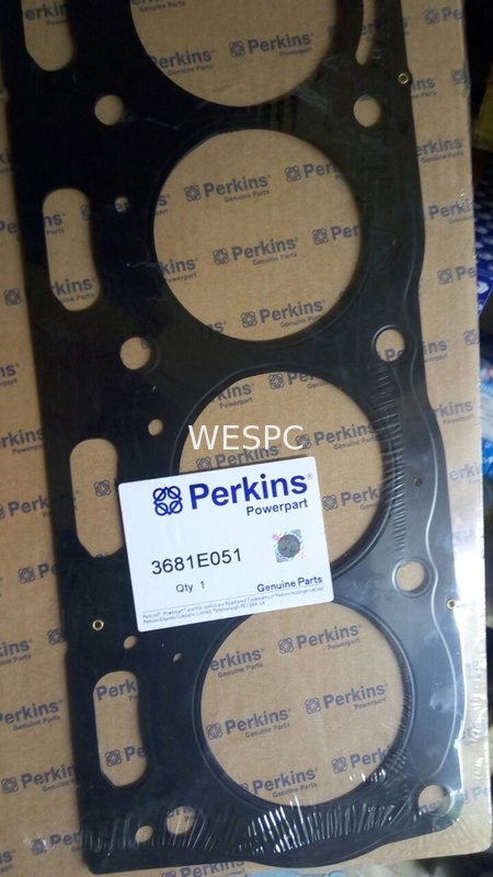 2 X 66 X 46 Cm Perkins Engine Spare Parts , Black Perkins Engine Overhaul Kits supplier