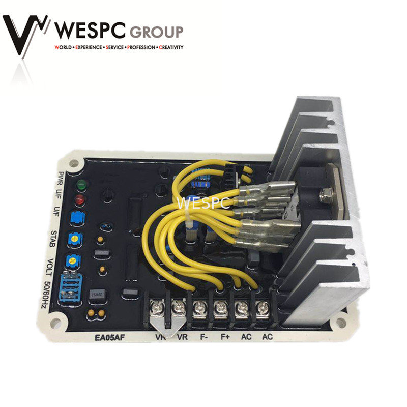 High Voltage Portable Generator Voltage Regulator , Black 5A Voltage Regulator EA05AF supplier