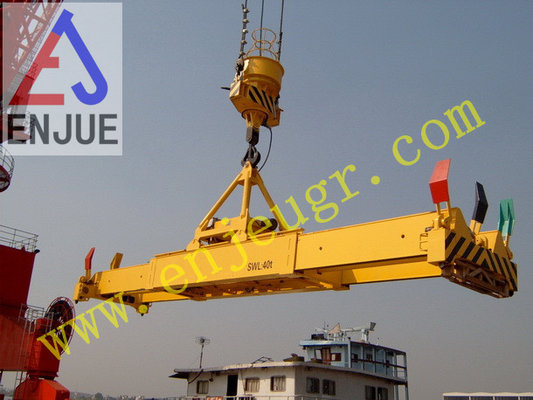 20 FT 40 FT Automatic Rotating Hydraulic Telescopic Container Spreader