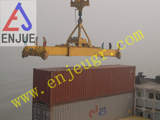 20 FT 40 FT Automatic Rotating Hydraulic Telescopic Container Spreader