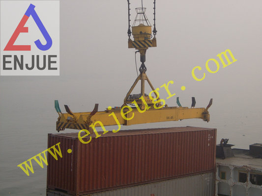 20 FT 40 FT Automatic Rotating Hydraulic Telescopic Container Spreader