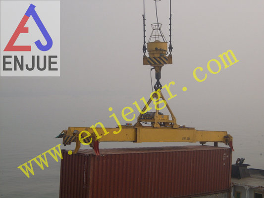 20 FT 40 FT Automatic Rotating Hydraulic Telescopic Container Spreader