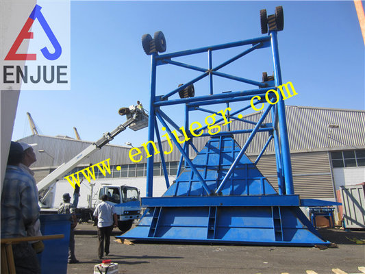 Industry Port Mobile Type Double Dust Collect Hopper for Truck Load and Unload Bulk Cargo