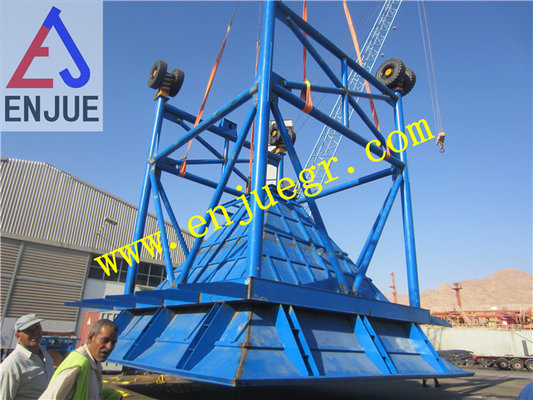Industry Port Mobile Type Double Dust Collect Hopper for Truck Load and Unload Bulk Cargo
