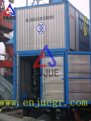 Containerized Mobile Weighing and Bagging Unit for Port