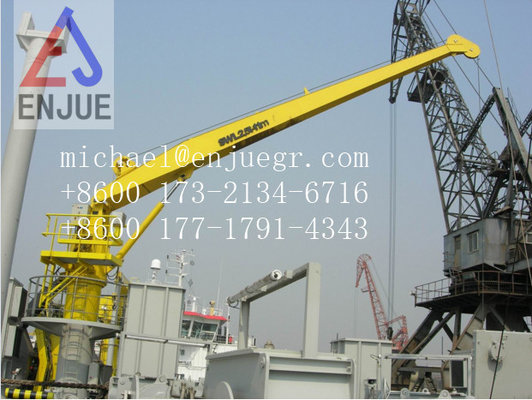 8 Ton - 220 Ton Telescoping Boom Tuck Fixed Boom Marine Cranes