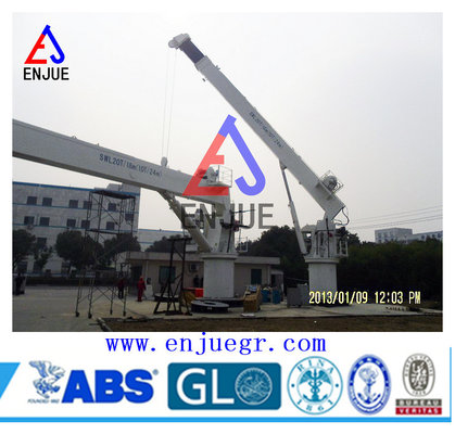 8 Ton - 220 Ton Telescoping Boom Tuck Fixed Boom Marine Cranes