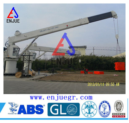 8 Ton - 220 Ton Telescoping Boom Tuck Fixed Boom Marine Cranes