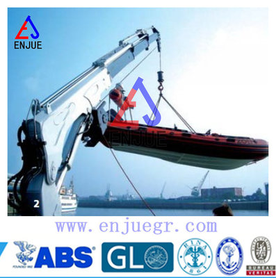 Hydraulic Knuckle Telescopic Boom Offshore Ship Crane for Marine
