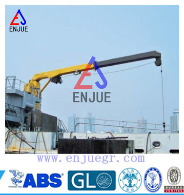 Hydraulic Knuckle Telescopic Boom Offshore Ship Crane for Marine