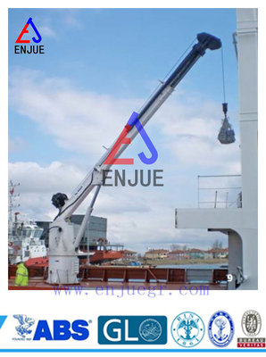 Hydraulic Knuckle Telescopic Boom Offshore Ship Crane for Marine