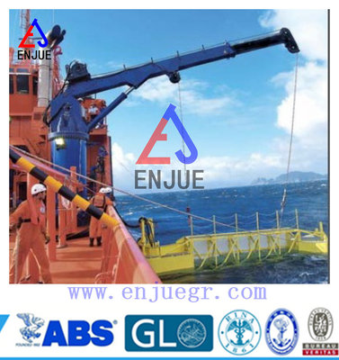 Hydraulic Knuckle Telescopic Boom Offshore Ship Crane for Marine
