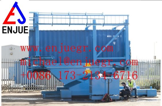 20FT 30FT 40FT 45FT Hydraulic Container Tilter Container Tilting Container Loaders Unloaders