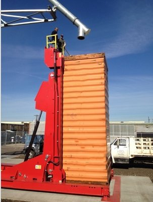 20FT 30FT 40FT 45FT Hydraulic Container Tilter Container Tilting Container Loaders Unloaders