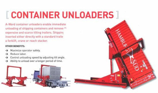 20FT 30FT 40FT 45FT Hydraulic Container Tilter Container Tilting Container Loaders Unloaders Container Tipper