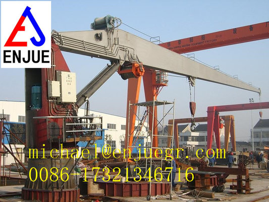 Fully Automatic Knuckle-Boom Telescopic Hydraulic Marine Deck Crane