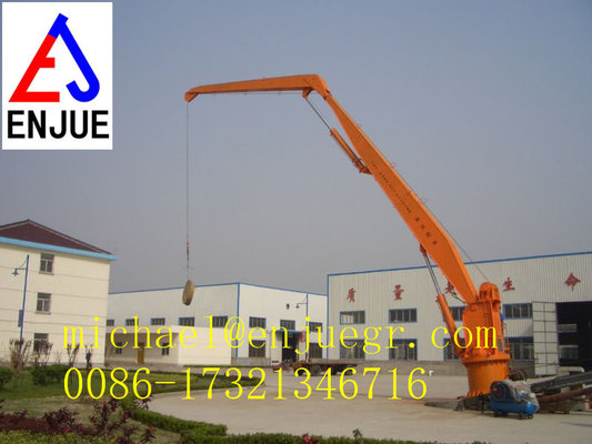 Fully Automatic Knuckle-Boom Telescopic Hydraulic Marine Deck Crane