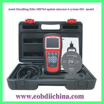 China Autel MaxiDiag Elite MD704 update internet 4 system+DS model supplier